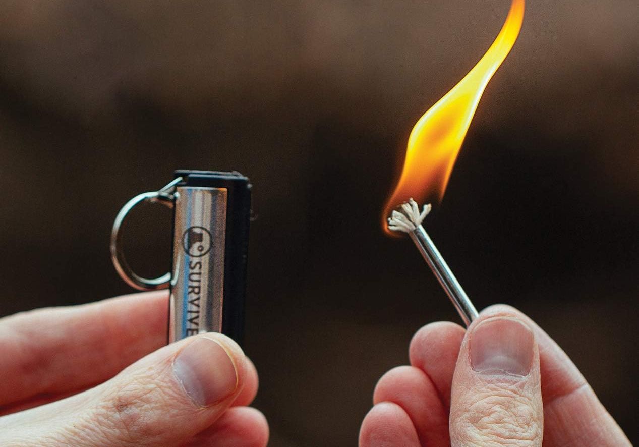 SURVIVE Permanent Match - Waterproof Emergency Fire Starter🔥