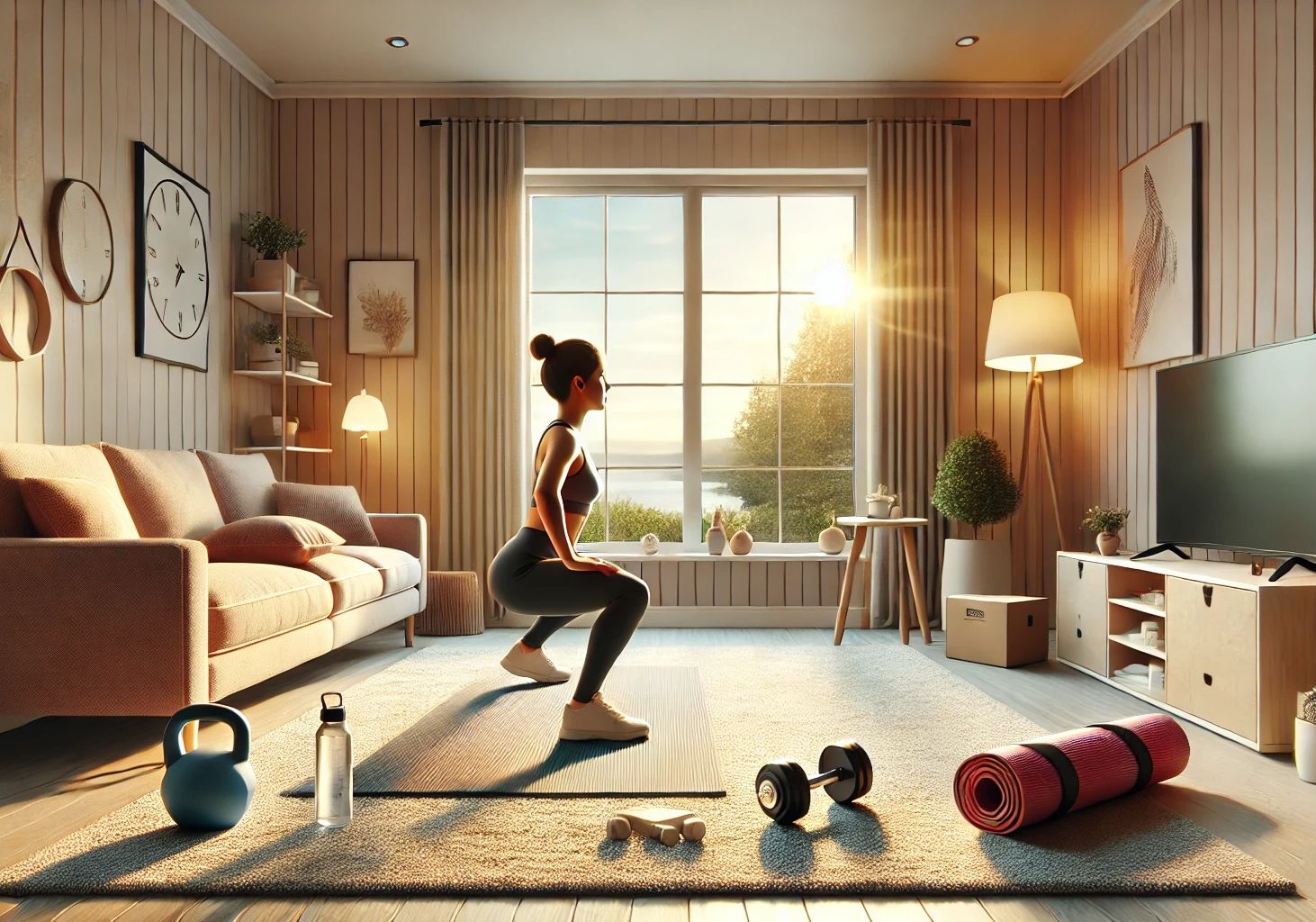 10 Easy Exercises for Beginners to Stay Active at Home