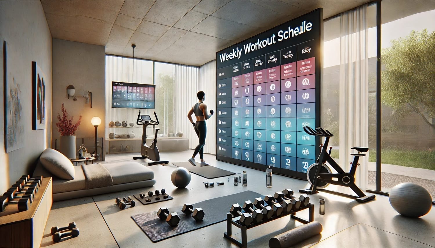 Creating a Weekly Workout Schedule for Balanced Fitness