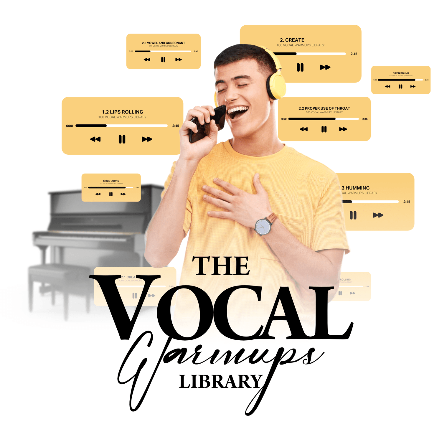 100 Vocal Warmups Library