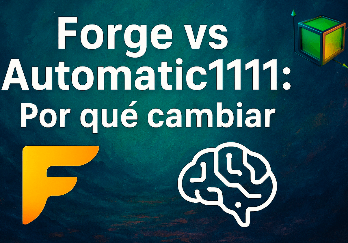 Forge vs Automatic1111: Por qué cambiar + Instalación completa