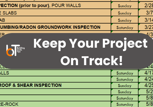 Helping DIY'ers Keep Their Project On Track!