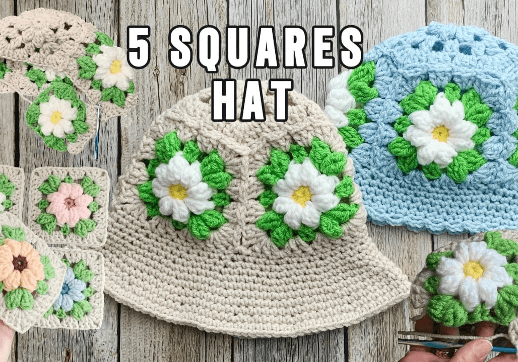 5-Squares Hat