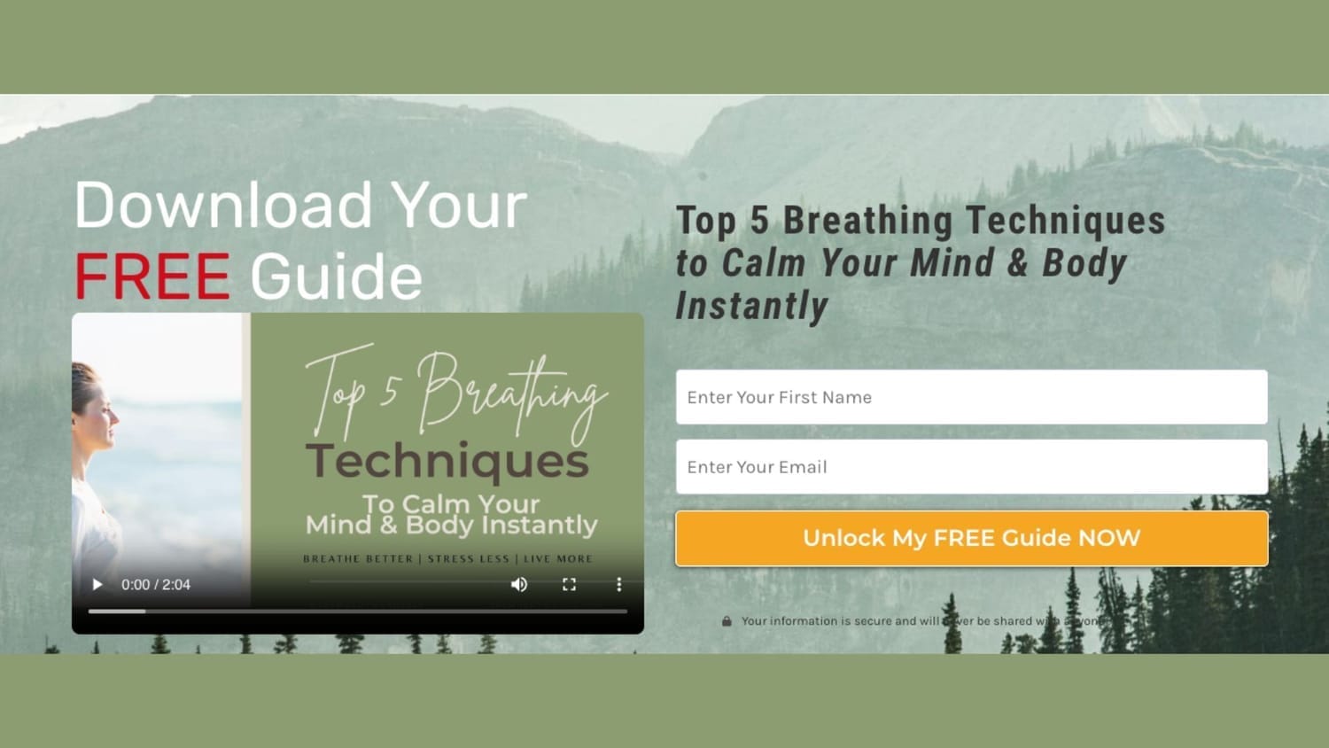 Top 5 Breathing Techniques