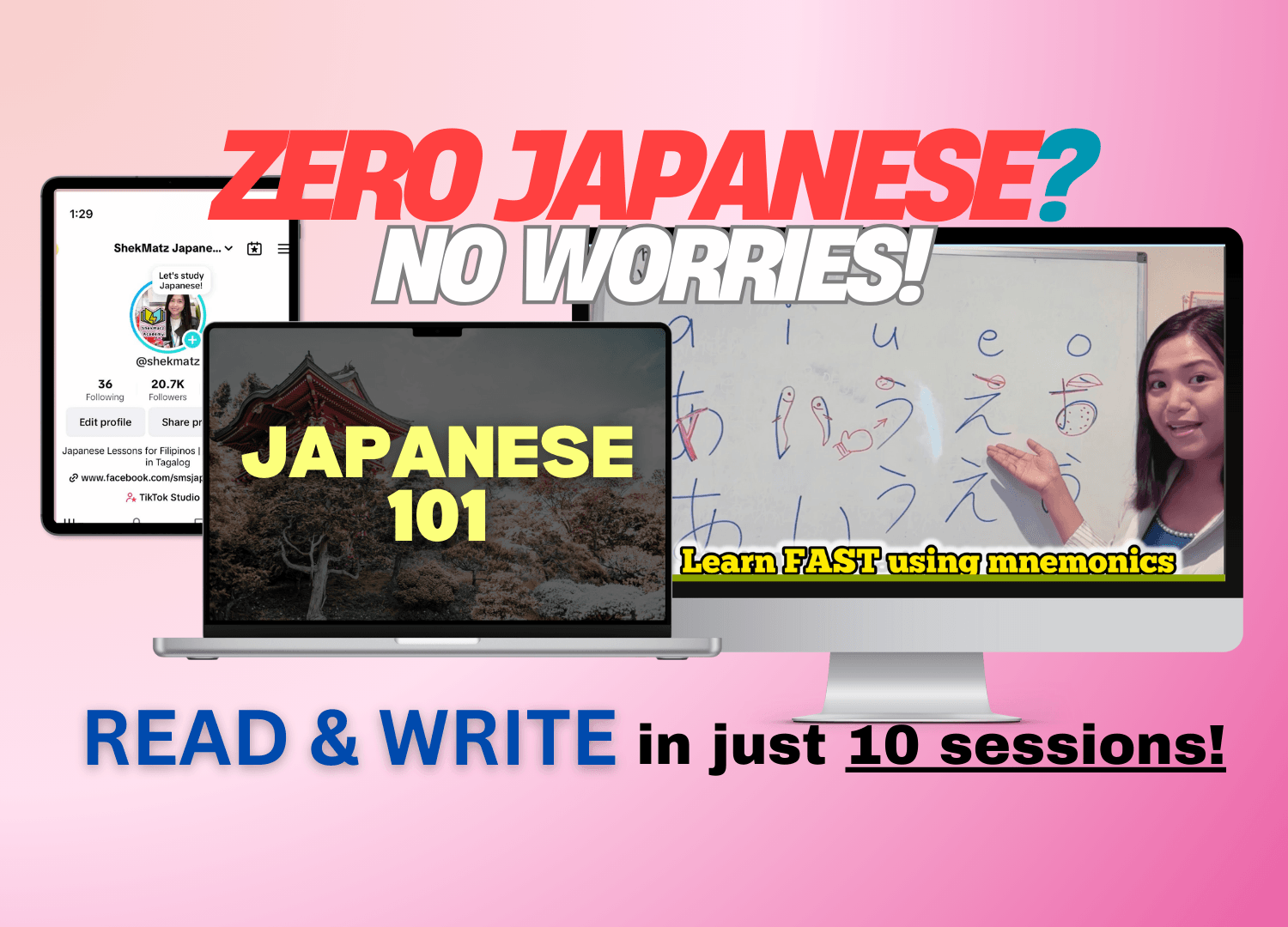 Learn Japanese Online with Sheka Sensei