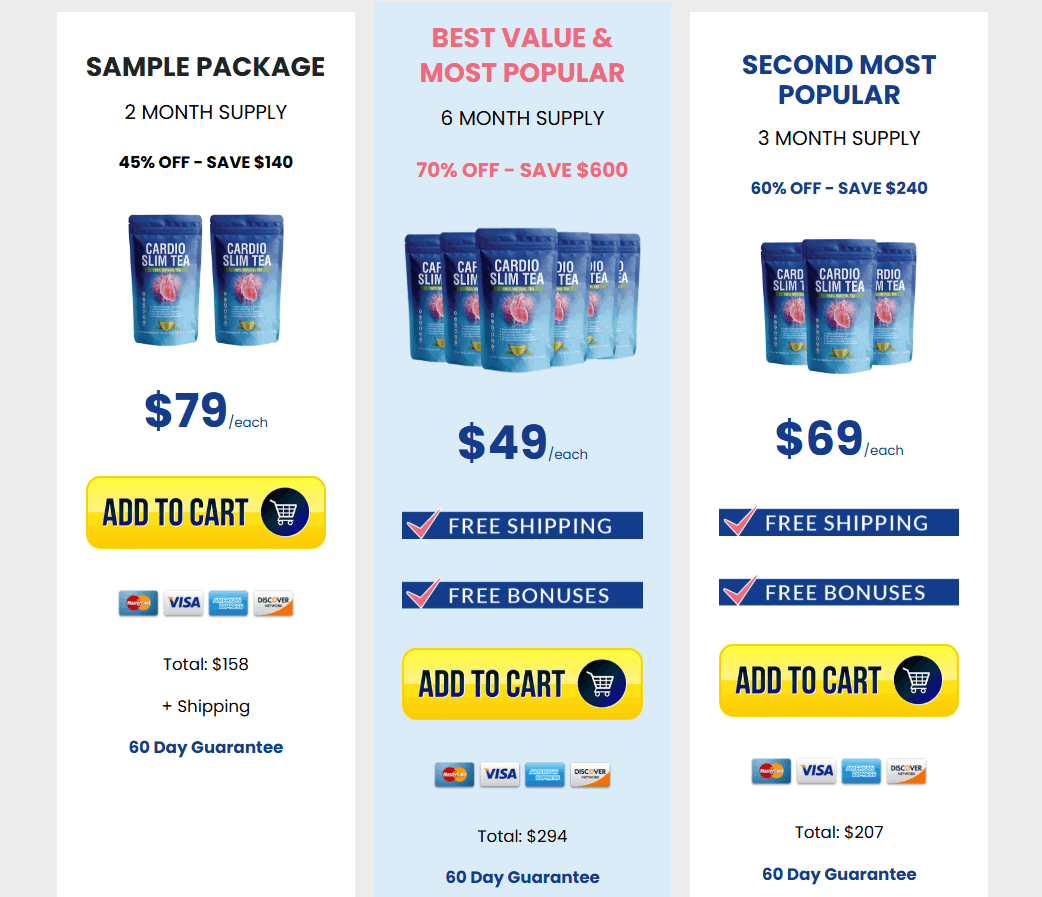 Cardio Slim Tea® | USA OFFICIAL SITE - 100% All Natural