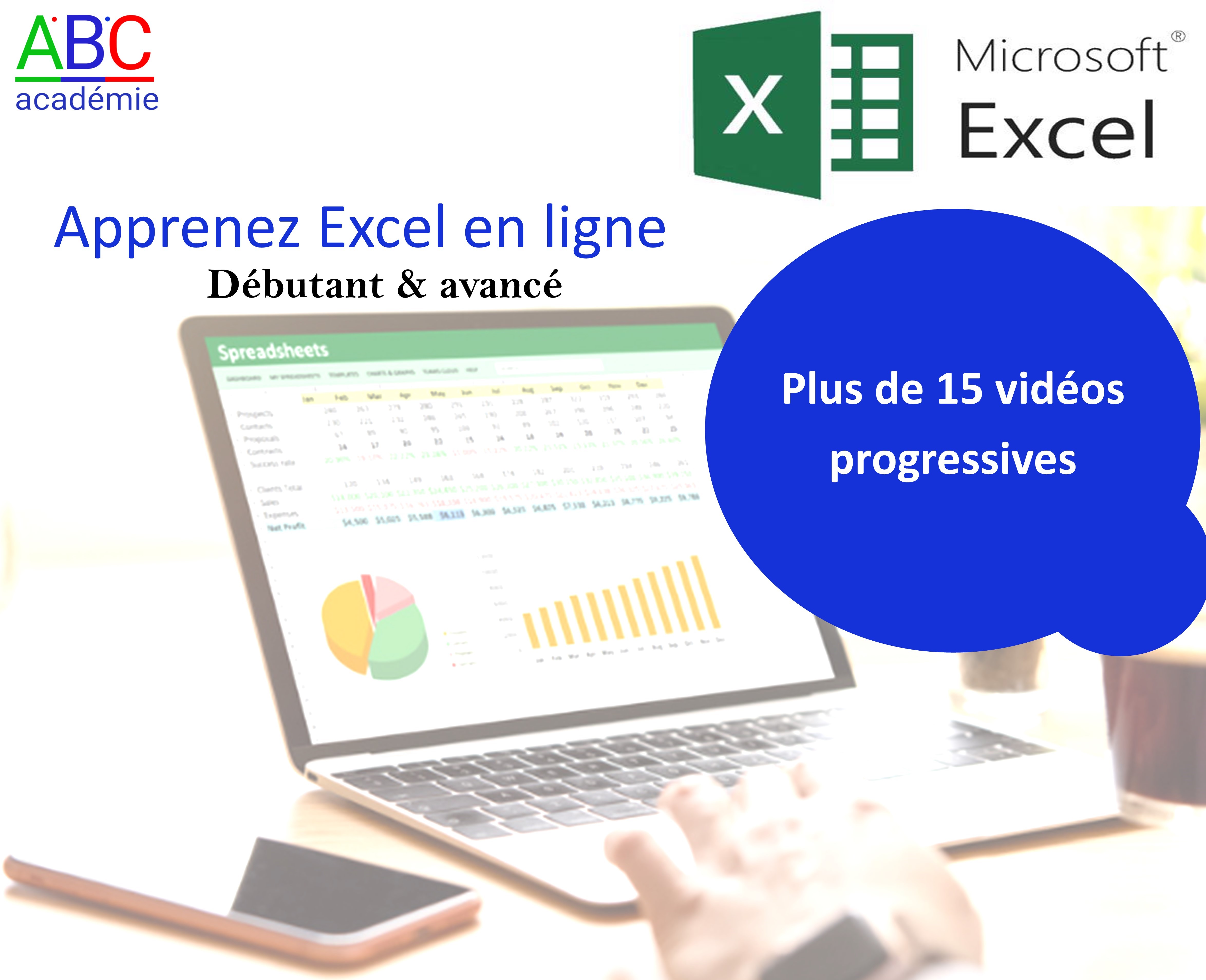 Formation je maîtrise Excel : ABC académie