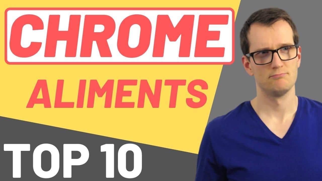 Quels aliment sont à consommer pour avoir du chrome