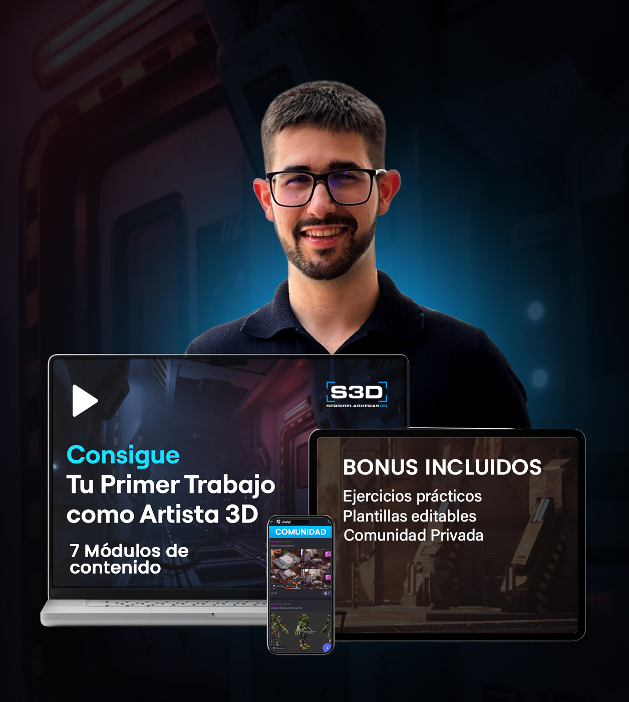 Consigue tu Primer Trabajo como Artista 3D | Curso Online