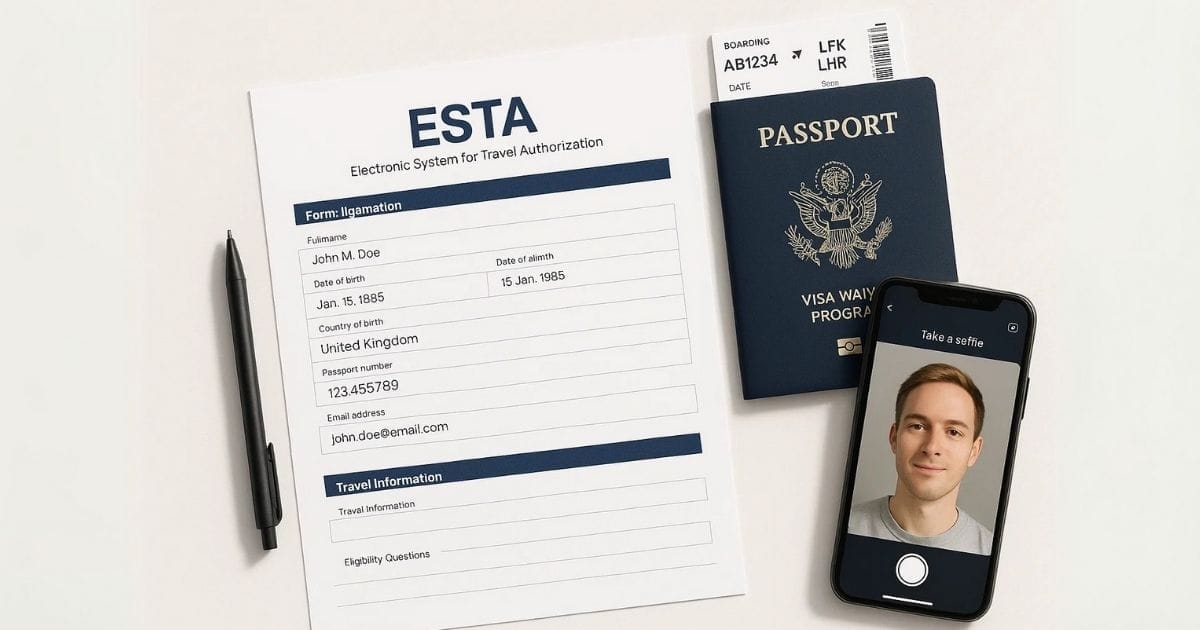 New U.S. ESTA Rule: Selfie Now Mandatory for Travelers