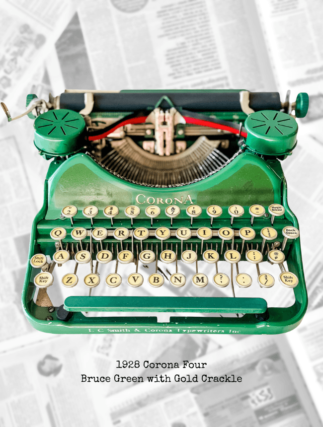 The Colors of Smith Corona Vintage Typewriters