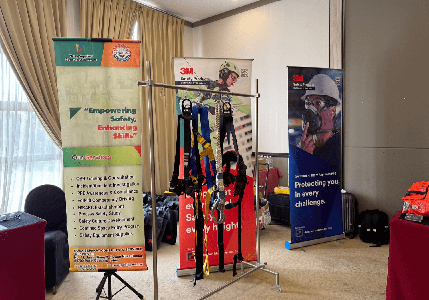 Industry Safety Exhibition by NIOSH Pejabat Wilayah Selatan (JB)
