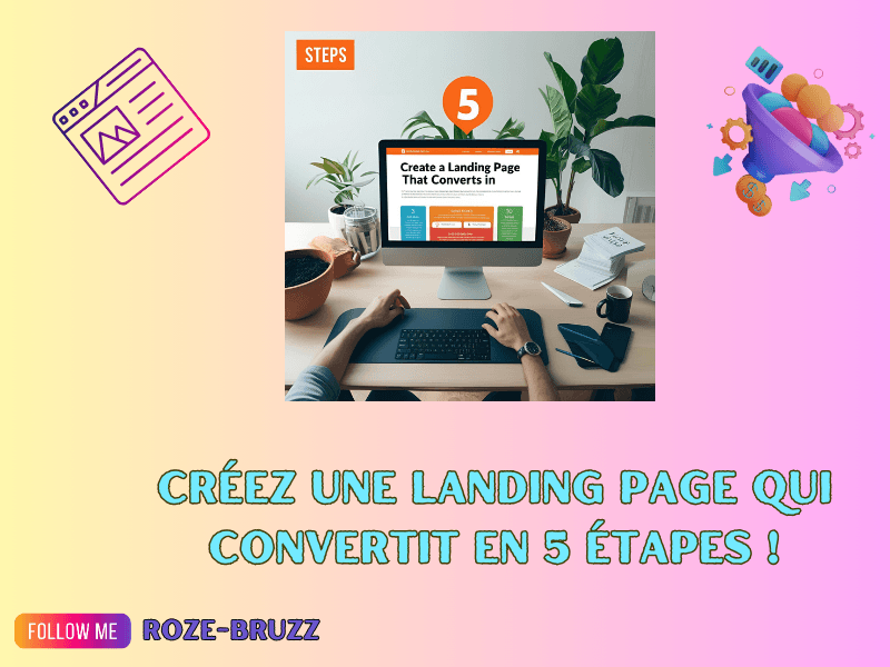 Créez une landing page qui CONVERTIT en 5 étapes