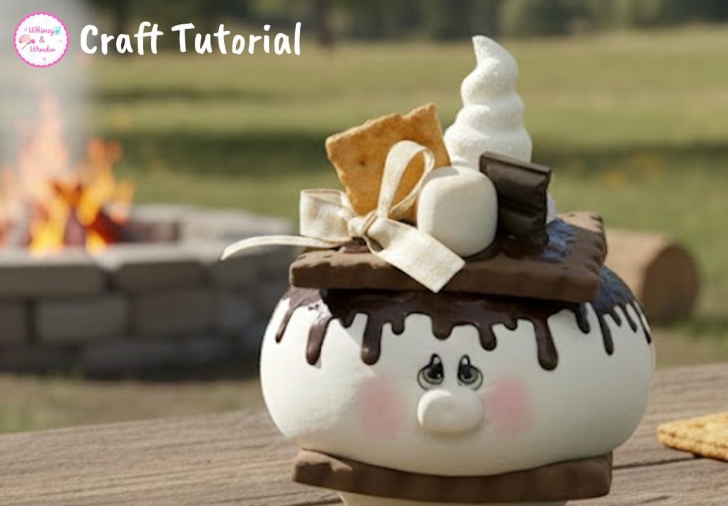 S’mores Clay Character Tutorial | Whimsical Clay Craft with Coach Robin