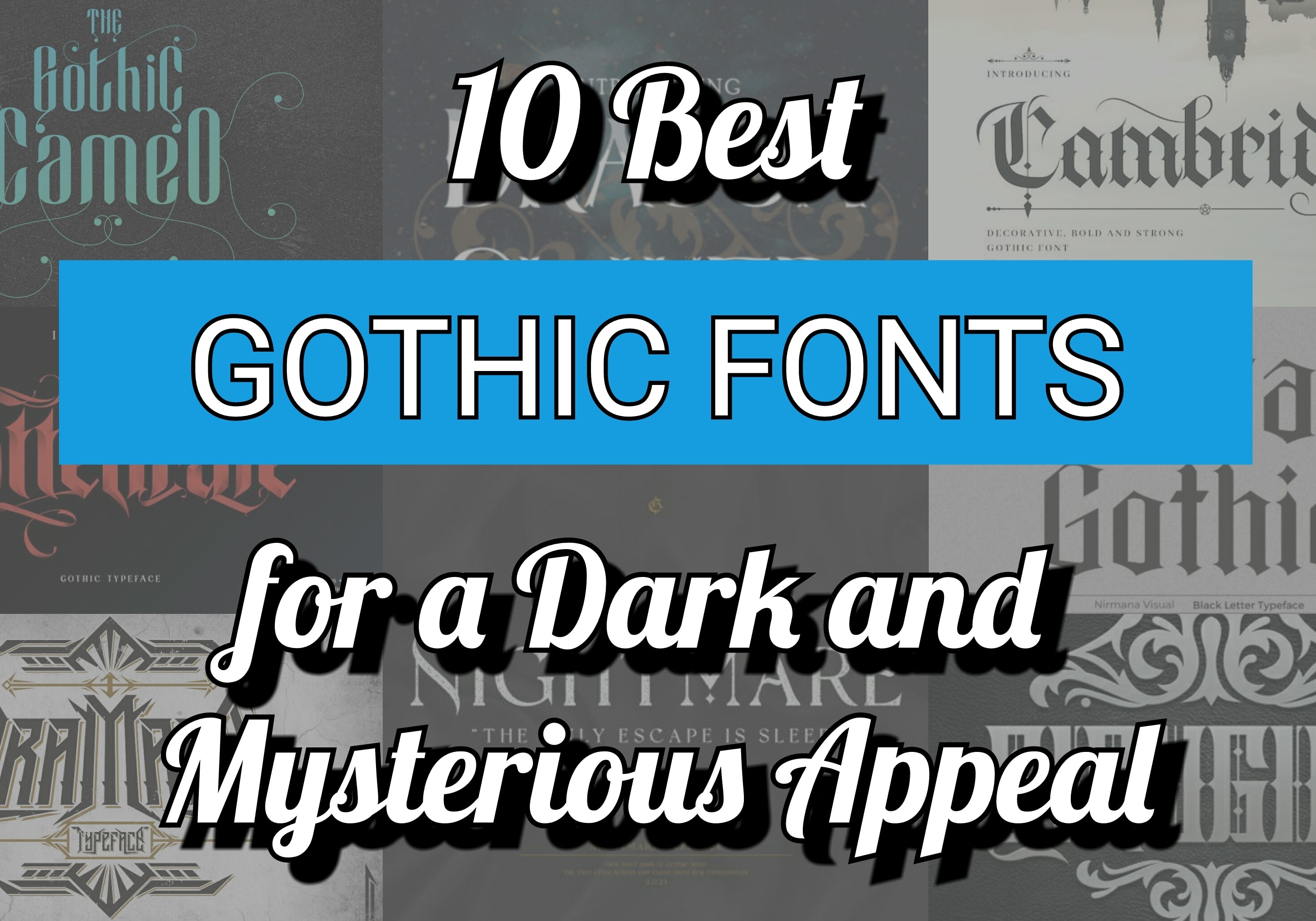 35 Best Cursive Tattoo Fonts for Graphic Designs