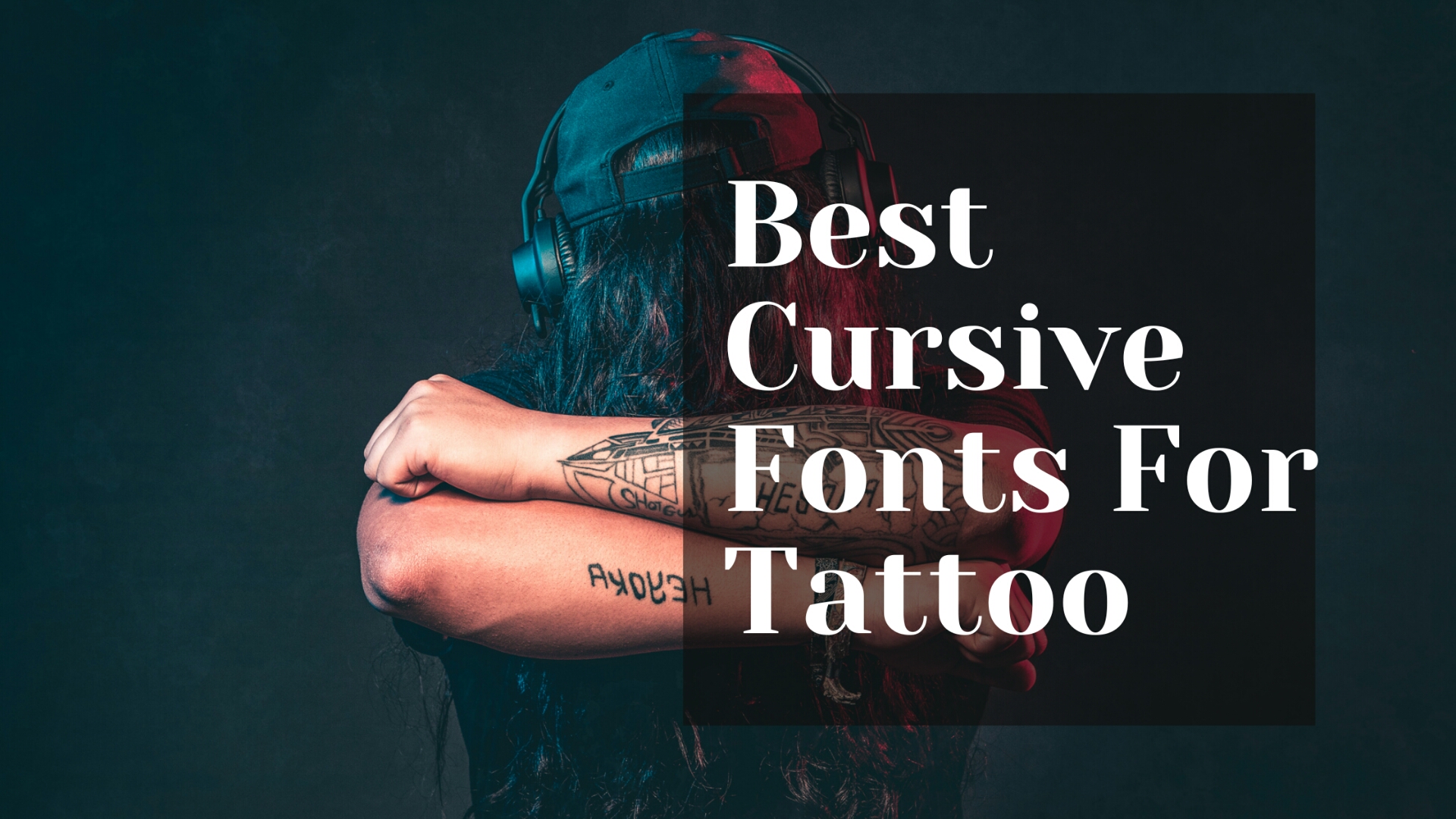 35 Best Cursive Tattoo Fonts for Graphic Designs