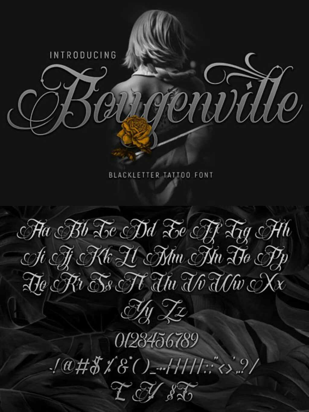 Discover the Best Cursive Tattoo Fonts for Timeless Ink Art