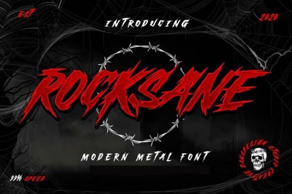 10 Heavy Metal Fonts That Will Rock Your Designs