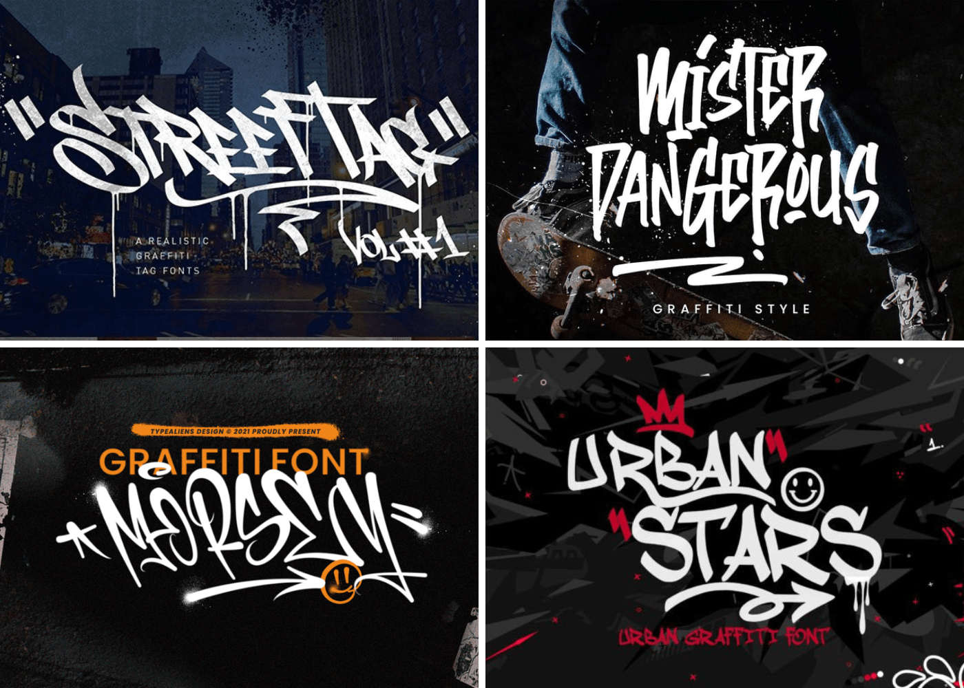 Spray Paint Fonts – Add a Bold Urban Edge to Your Designs