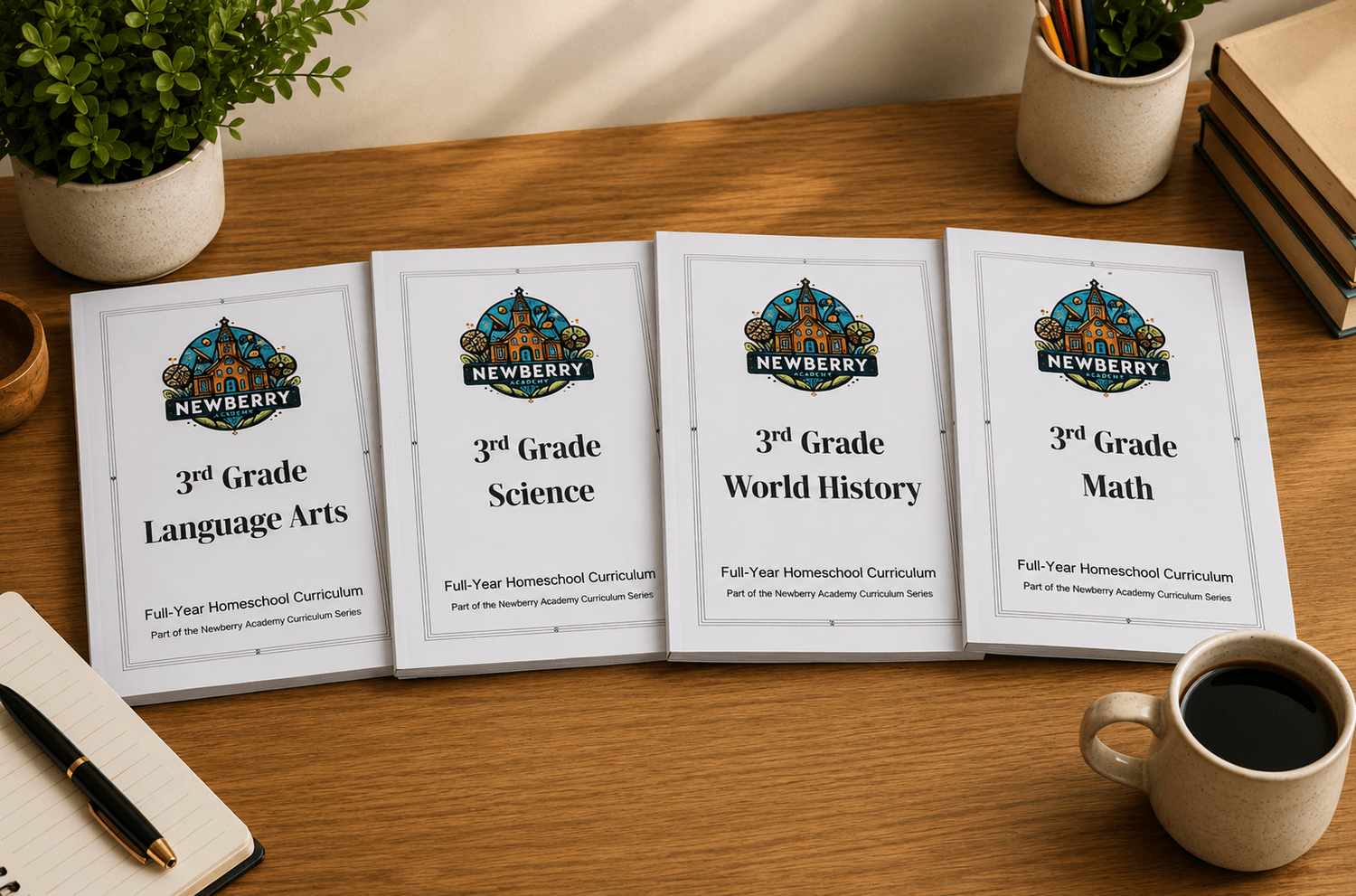 3rd Grade Homeschool Curriculum Bundle | Newberry Academy