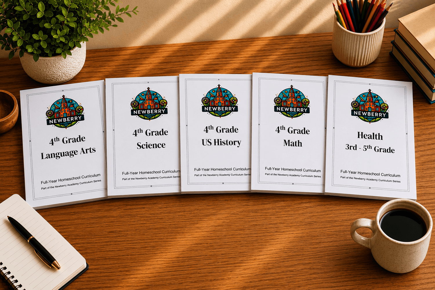4th Grade Homeschool Curriculum Bundle | Newberry Academy