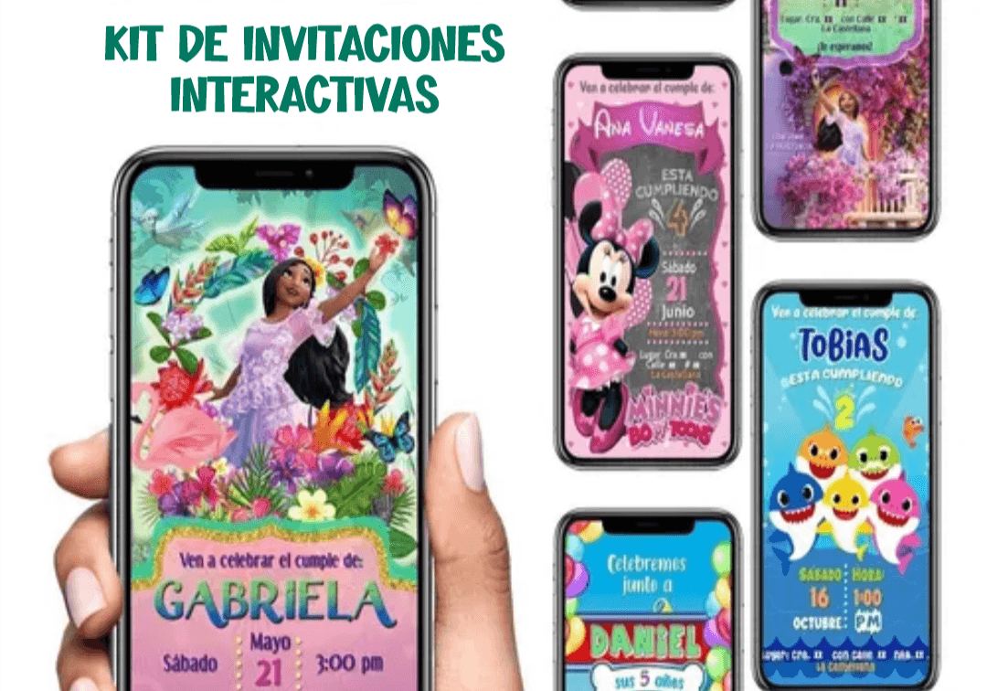 Kit de Invitaciones Interactivas