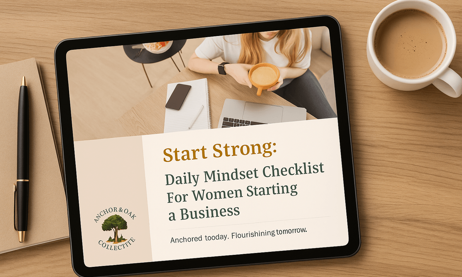 Get your hands on Start Strong: Daily Mindset Checklist now!