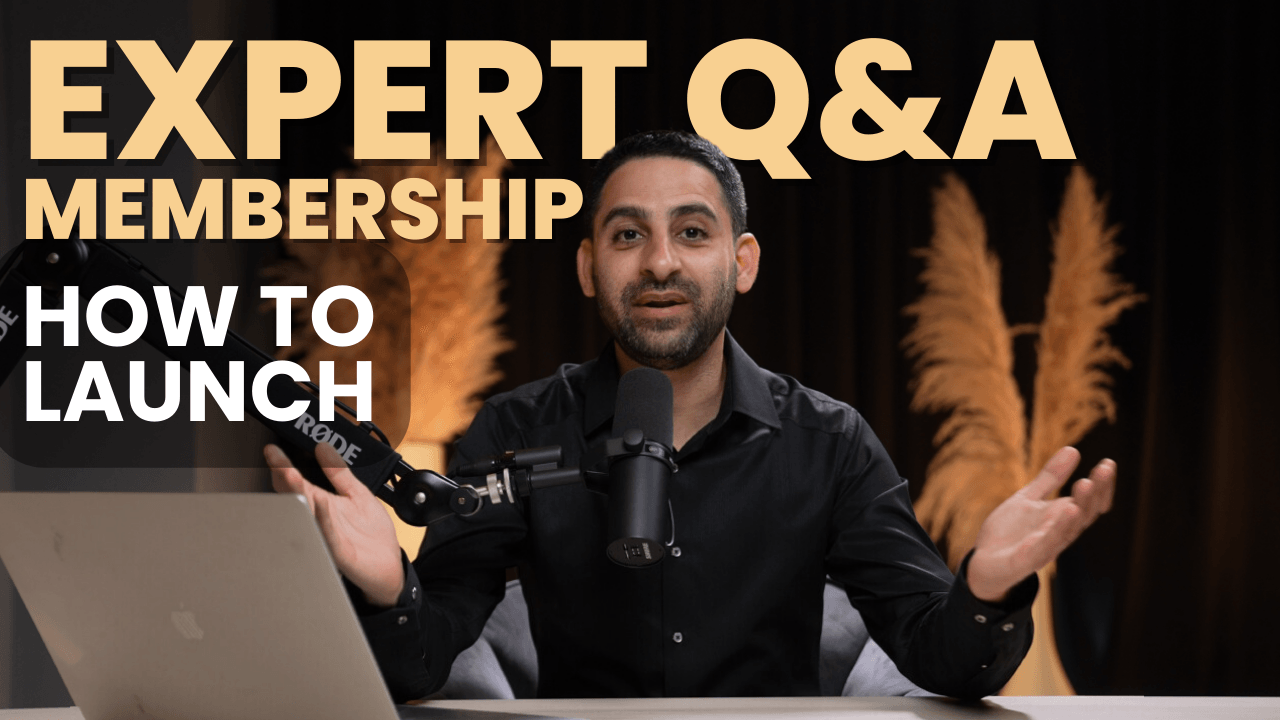 How to Launch an Expert Q&A Membership: A Low-Ticket Strategy