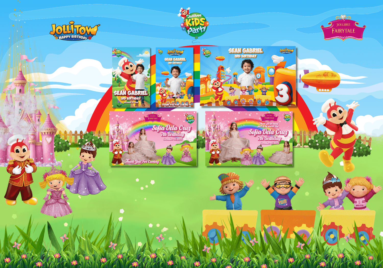 Jollitown & Jollifairytale theme refmagnet