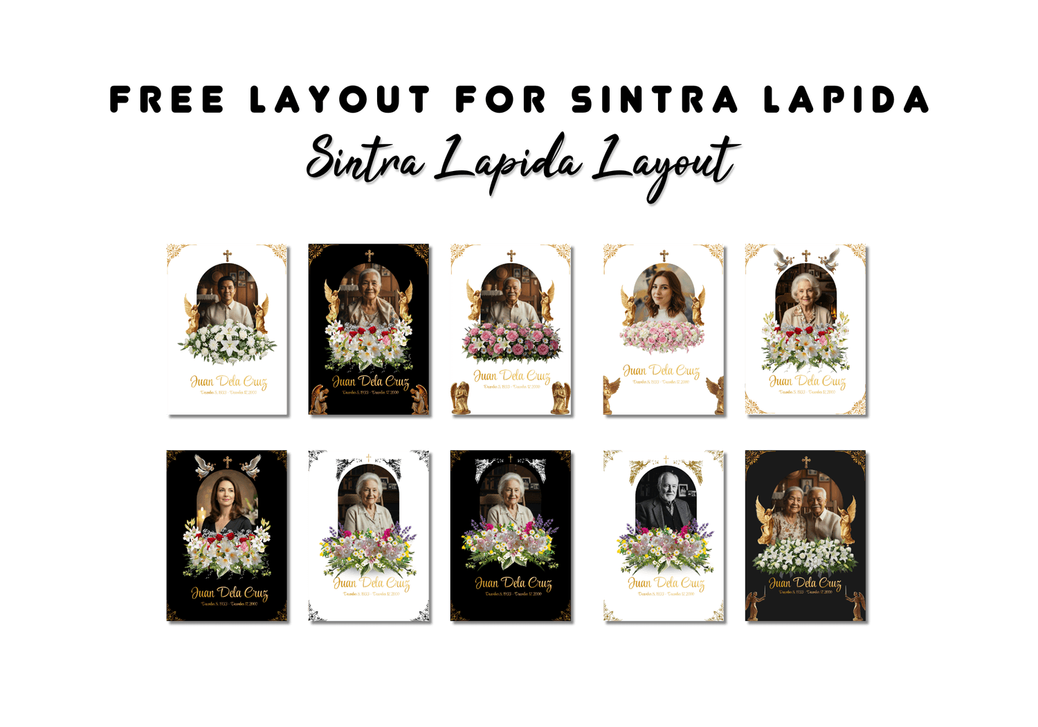 LAYOUT DESIGNS FOR SINTRA LAPIDA
