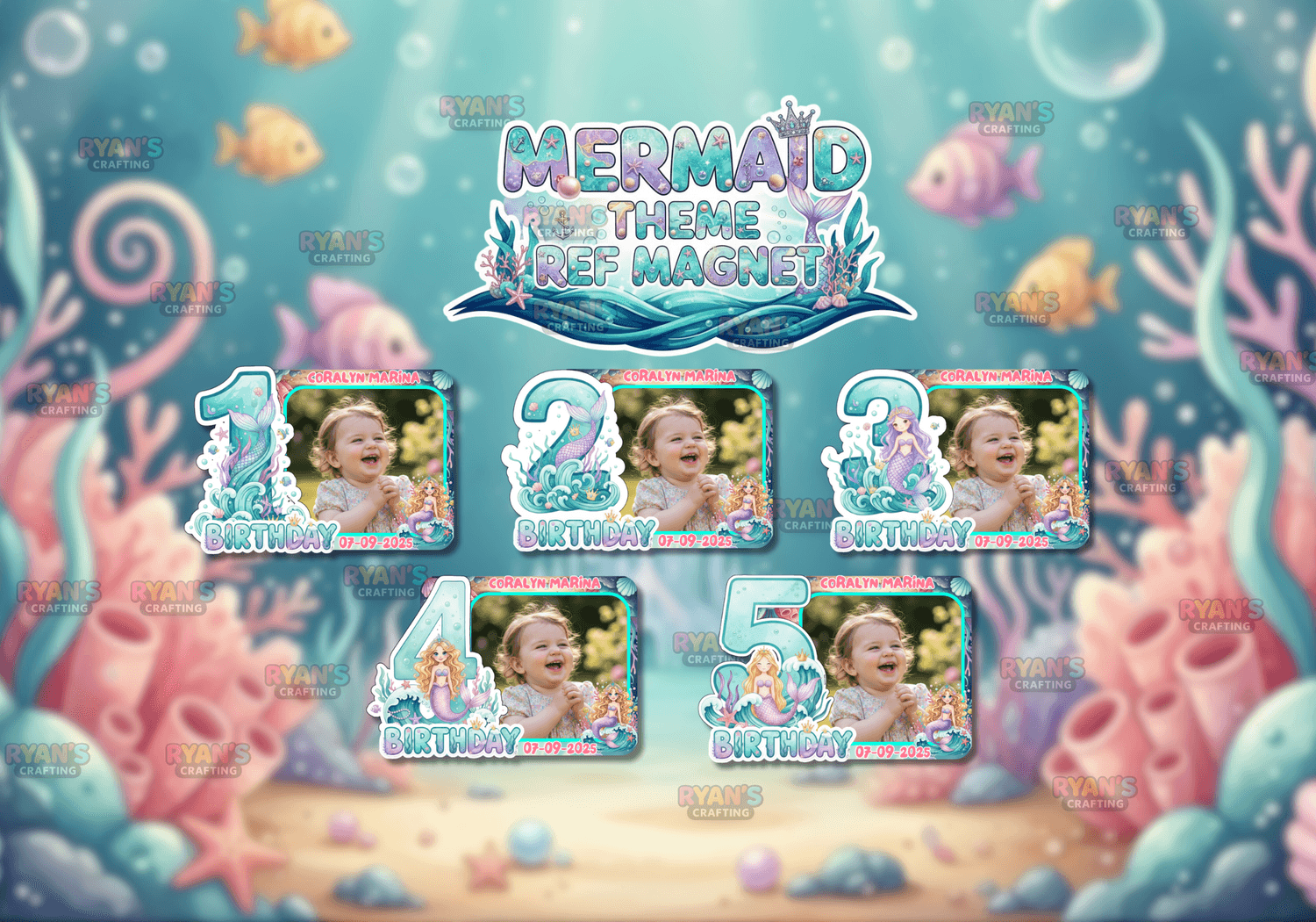 MERMAID THEME REF MAGNET