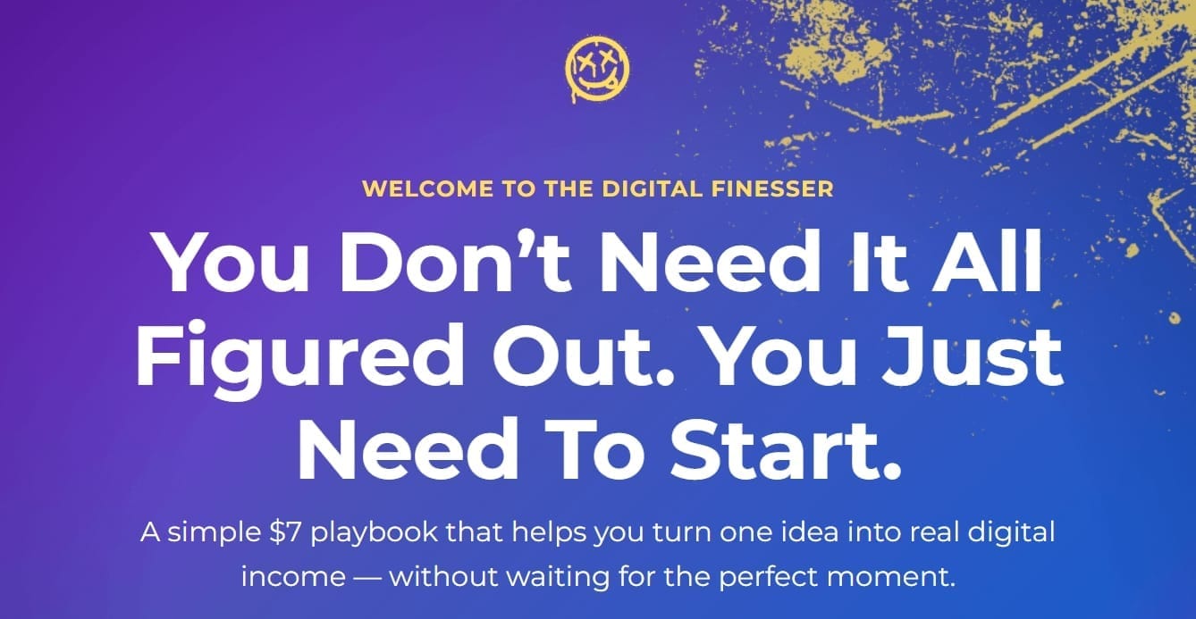 Start Your Digital Product Journey for $7 | The Digital Finesser