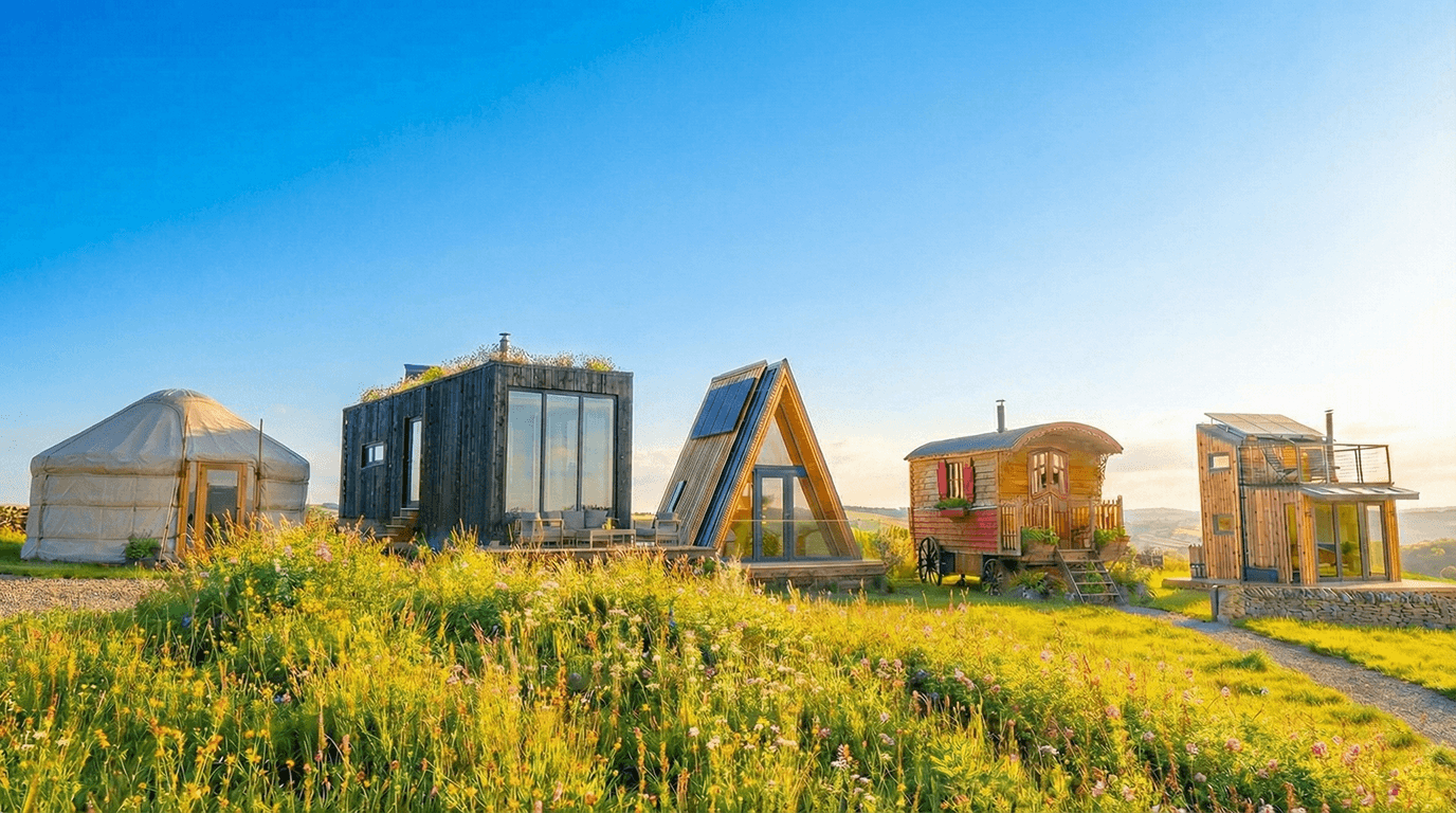 Wunderschone Stellplatz Tiny House Bild