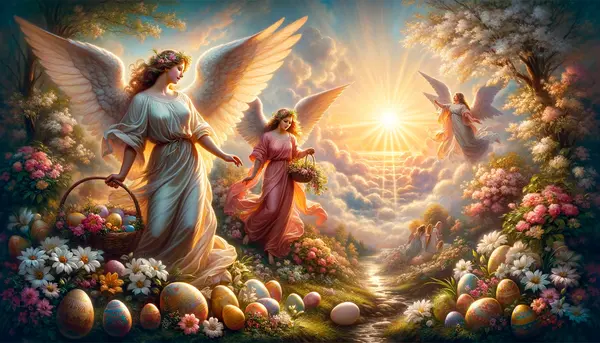 Easter Angels: Beacons of Hope and Renewal