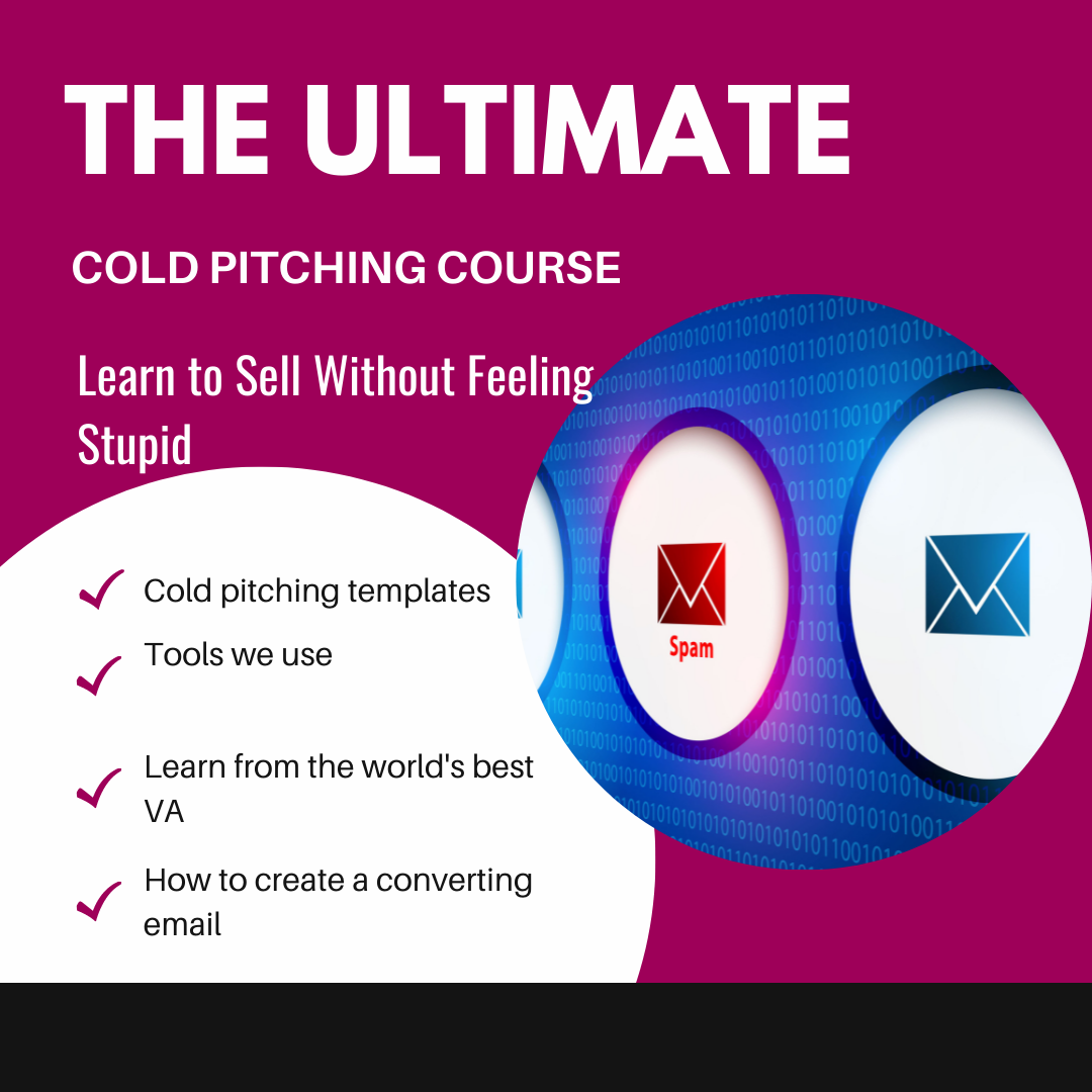 Cold Pitching Secrets Course: Learn how to create compelling pitches.
