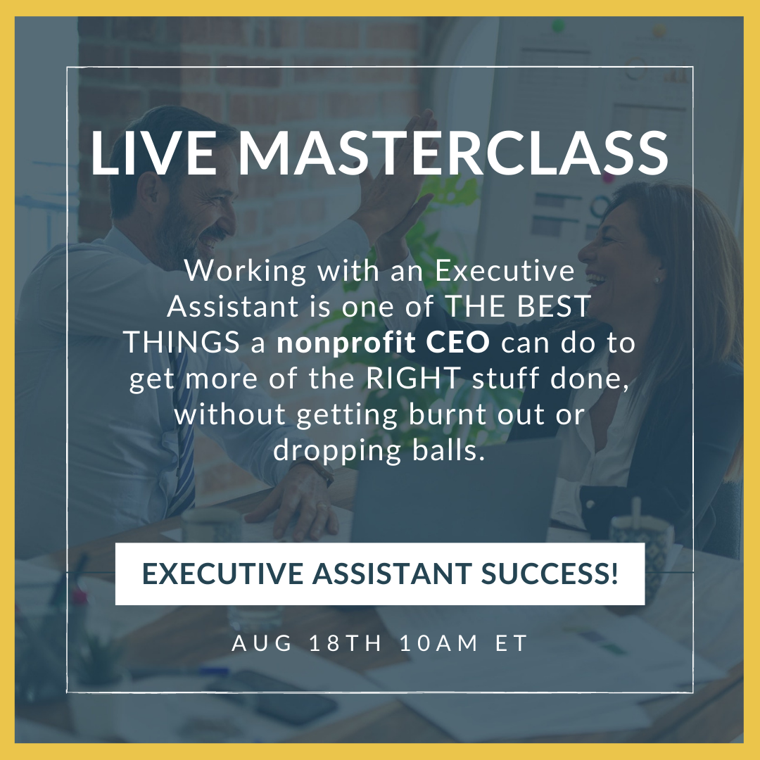 Executive Assistant Success!