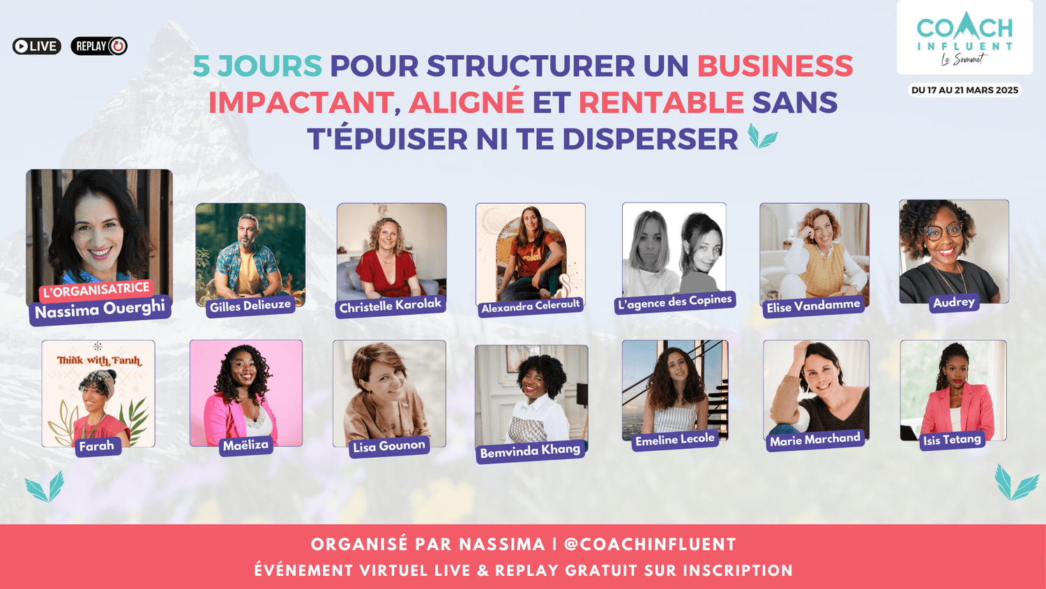 Sommet des Coachs Influents