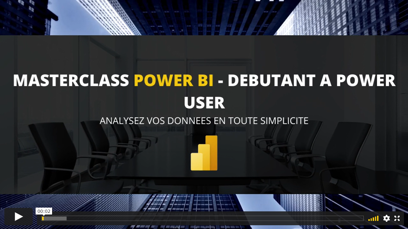 MASTERCLASS POWER BI DEBUTANT A POWER USER