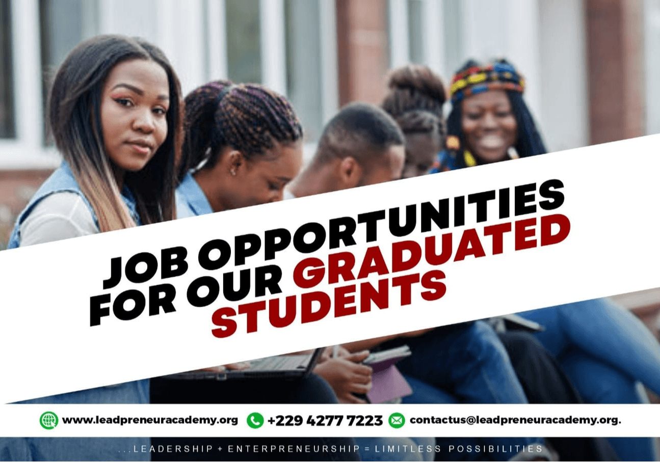Job Opportunities for Our Graduated Students