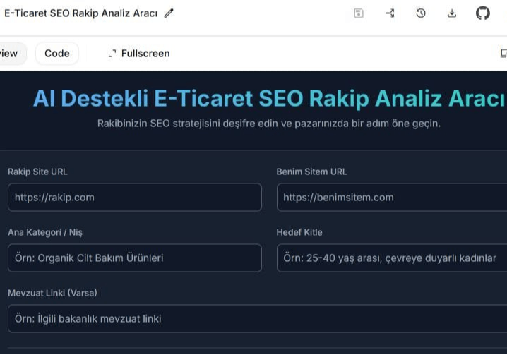 🤖 Gemini 1.5 Pro ile Rakip SEO Analiz & Strateji Rehberi