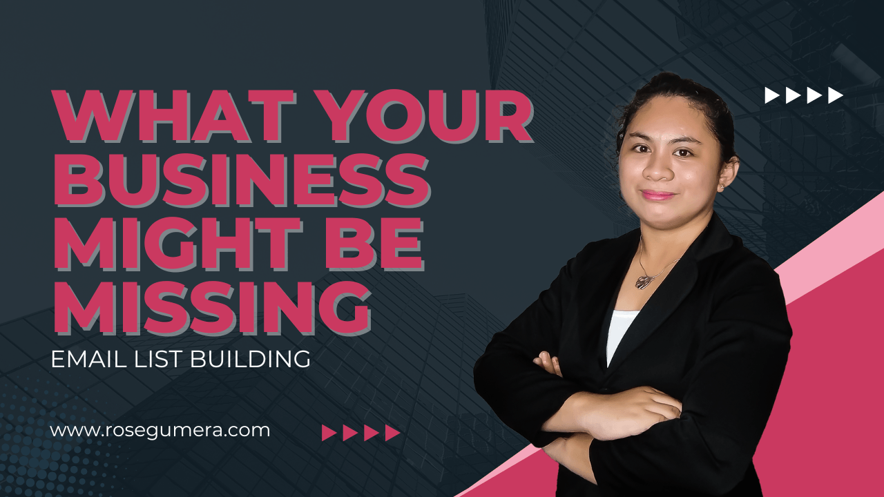 What Your Business Might Be Missing: Why Not Building an Email List Can ...