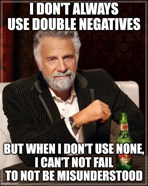 Why Are Double Negatives So Confusing In Scientific Writing 
