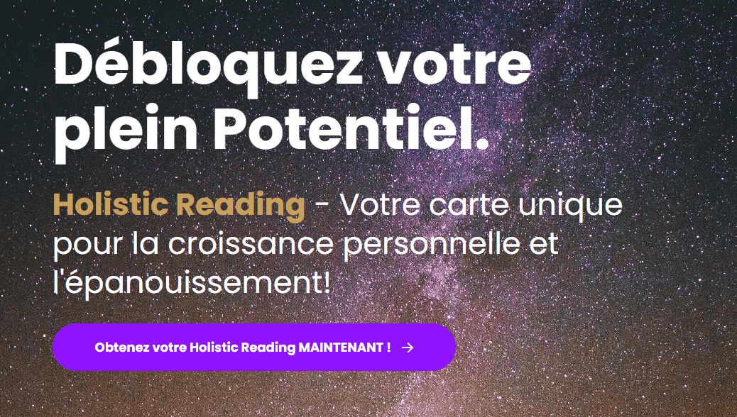 Holistic Reading - Débloquez Votre Plein Potential