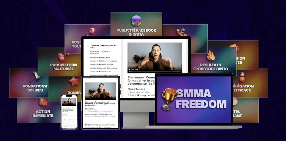 Formation SMMA Freedom : Masterclass Gratuite par Elias Kadri
