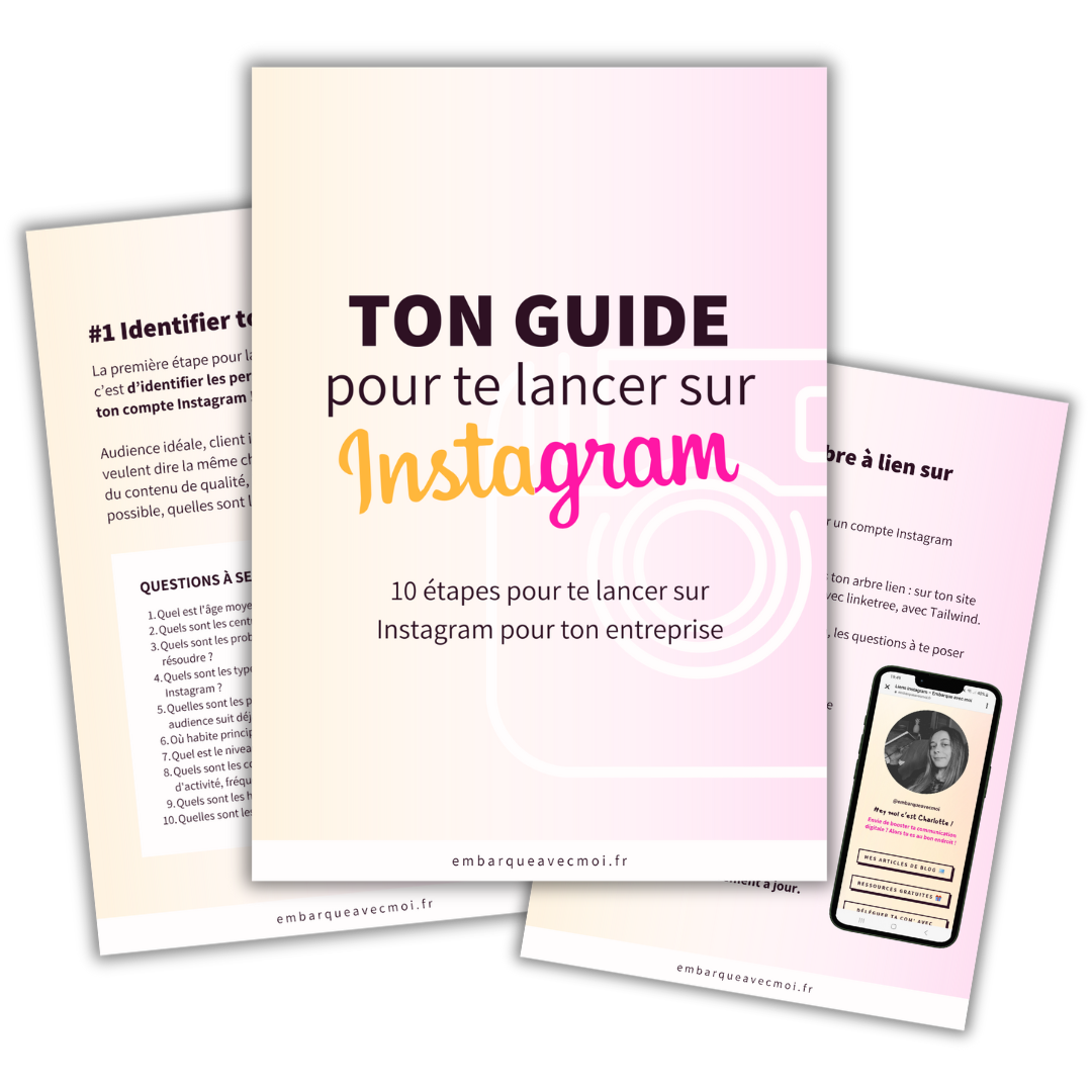 Ton duo parfait pour te lancer sur Instagram pro'
