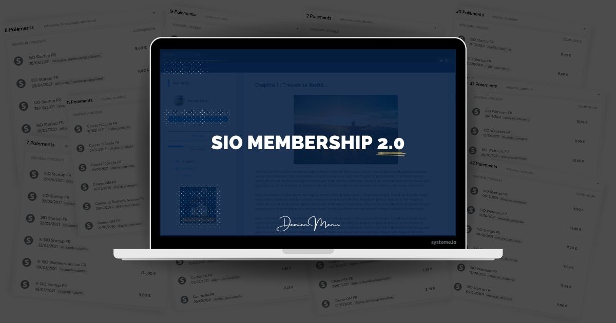 SIO Membership 2.0