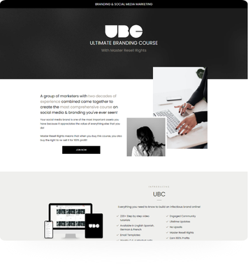 Ultimate Branding Course UBC Template