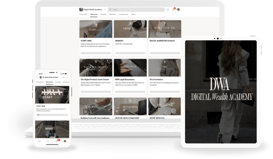 The Digital Wealth Academy - DWA Course