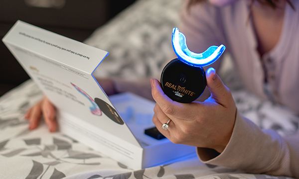 Whiten Your Teeth At Home With LED Teeth Whitening System