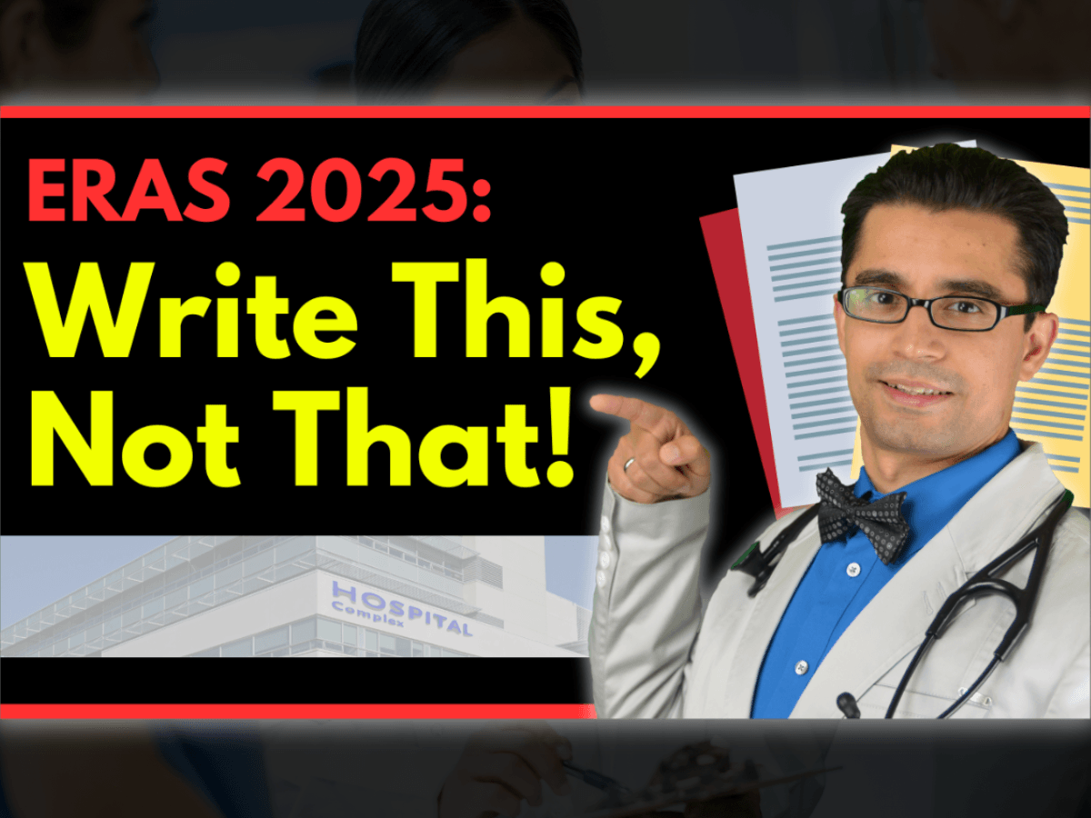 How to Make Your ERAS Personal Statement Stand Out in 2025